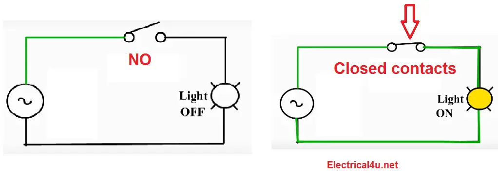 Normally Closed Relay Circuit Diagram Circuit Diagram