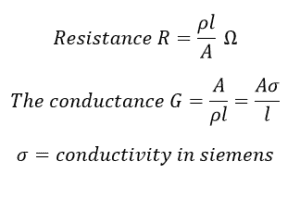 What is Conductance | Electrical4u
