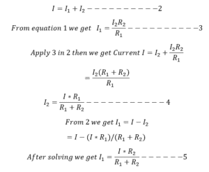 Current Divider Rule For Easy Understanding | Electrical4u