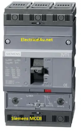 MCCB (Moulded Case Circuit Breaker) Working, Types, Rating | Electrical4u