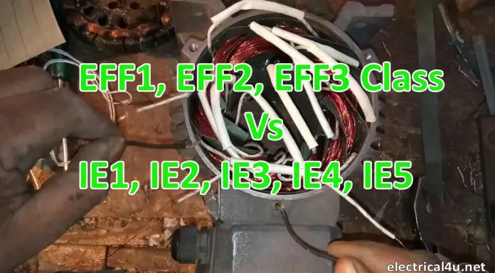 IE1, IE2, IE3, IE4 Efficiency Class Table | Electrical4u