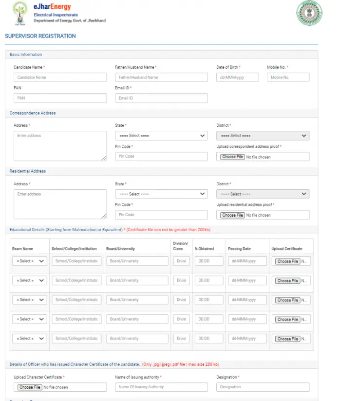 Electrical License Jharkhand Wireman, Supervisor, Contractor | Electrical4u
