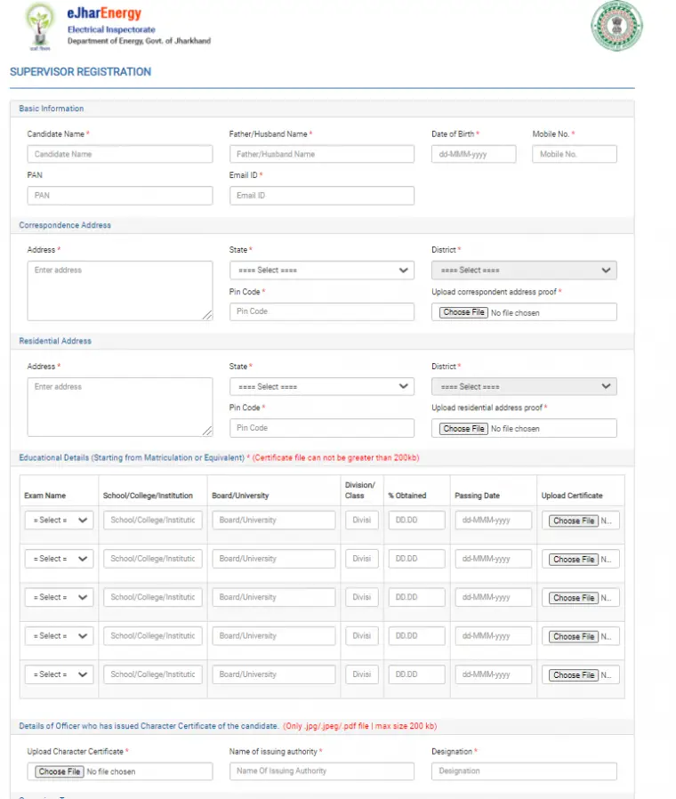 Electrical License Jharkhand Wireman, Supervisor, Contractor | Electrical4u