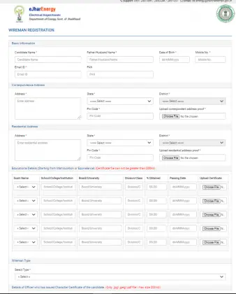 Electrical License Jharkhand Wireman, Supervisor, Contractor | Electrical4u