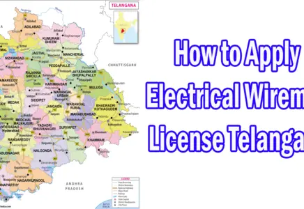 How to Apply Electrical Supervisor License Telangana | Electrical4u