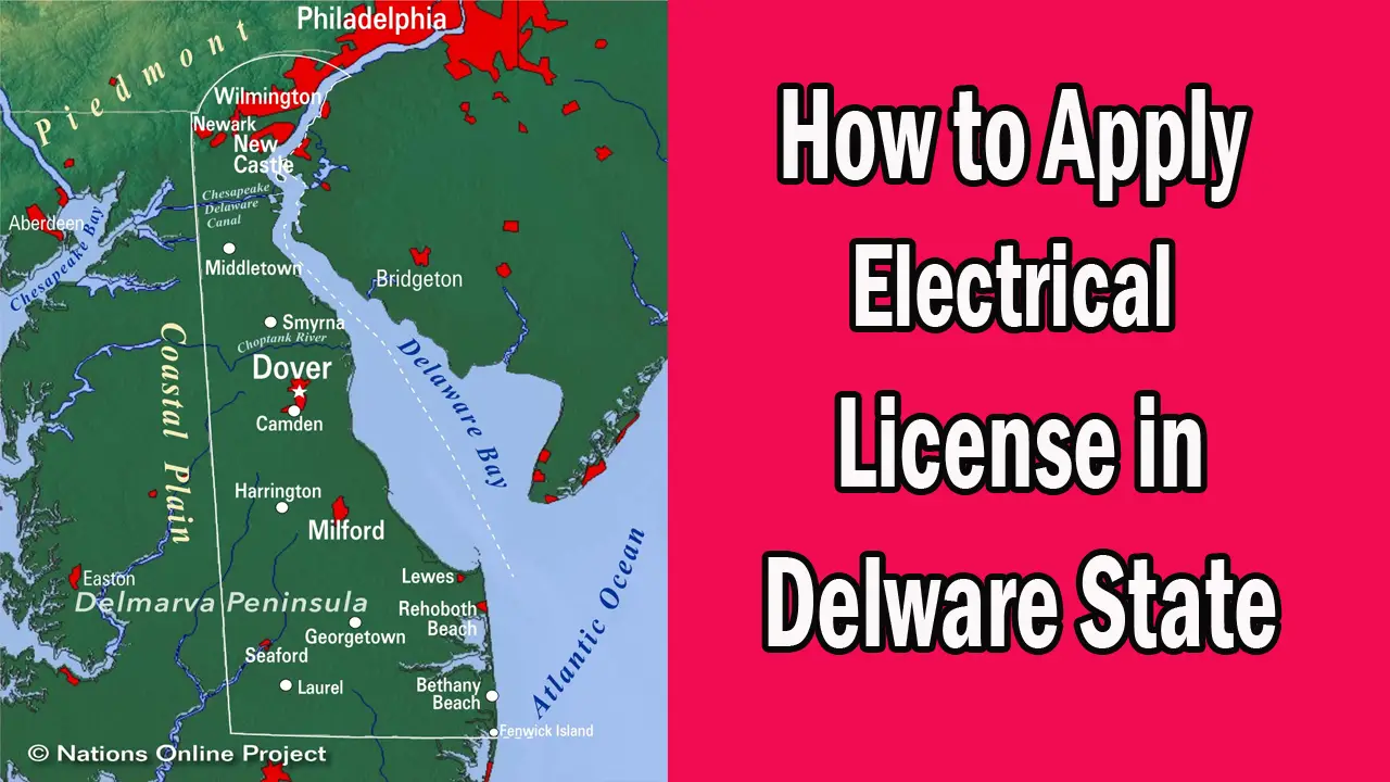 Get Electrical Contractor License in Delaware, Requirements, Form ...