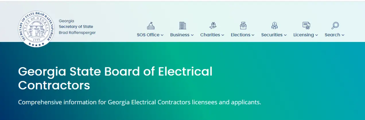 Get Electrical license Georgia, Process, Form, Renewal | Electrical4u