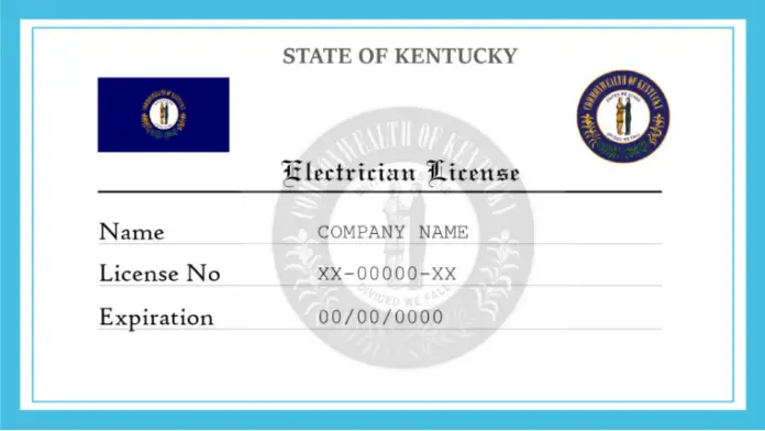 Electrical License in Kentucky, Contractor License, Requirements ...
